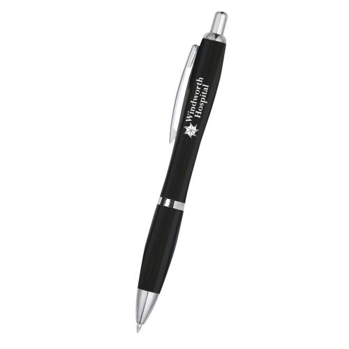 GermGuard Satin Antimicrobial Pen 1395-11155BLKBLK