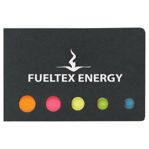 Neon Sticky Flag Case 1395-1346BLK | Sticky Notes